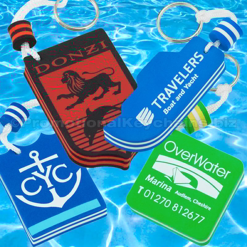 Floating Keychains Custom Made For You | PromotionalKeychains.biz